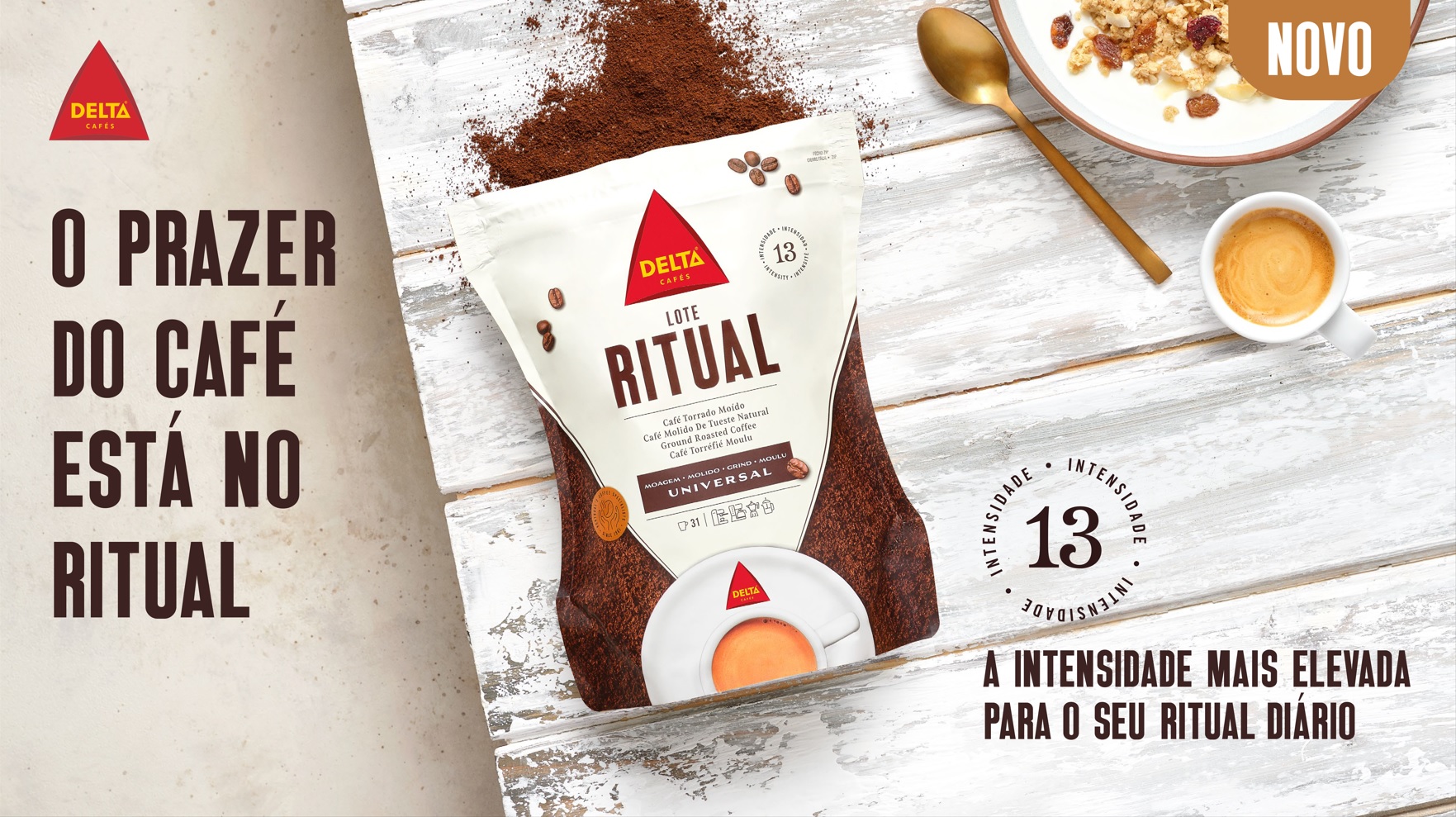 Delta Cafés lança novo blend de café moído – Perspetiva